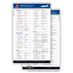 Qref Checklist - Card Version - Piper Archer II PA-28-181 ...